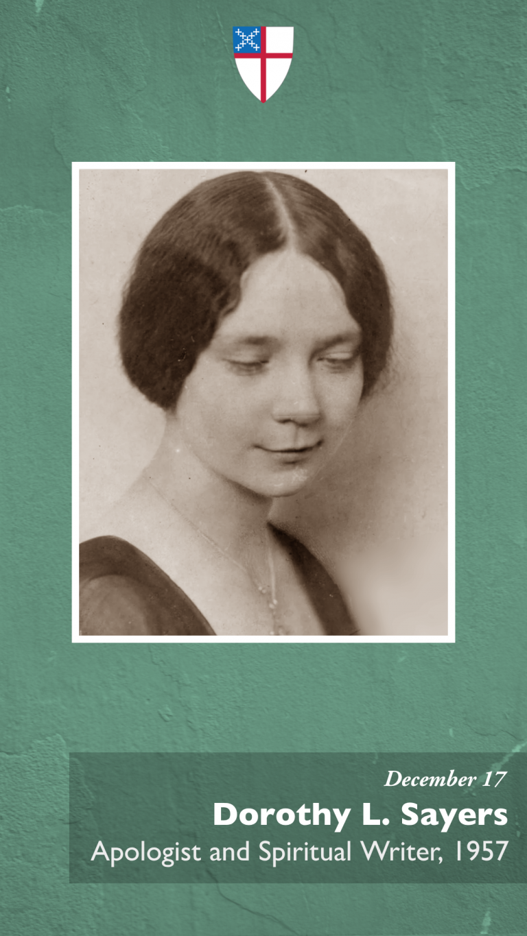 Dorothy L Sayers, Apologist and Spiritual Writer, 1957 – The Episcopal ...