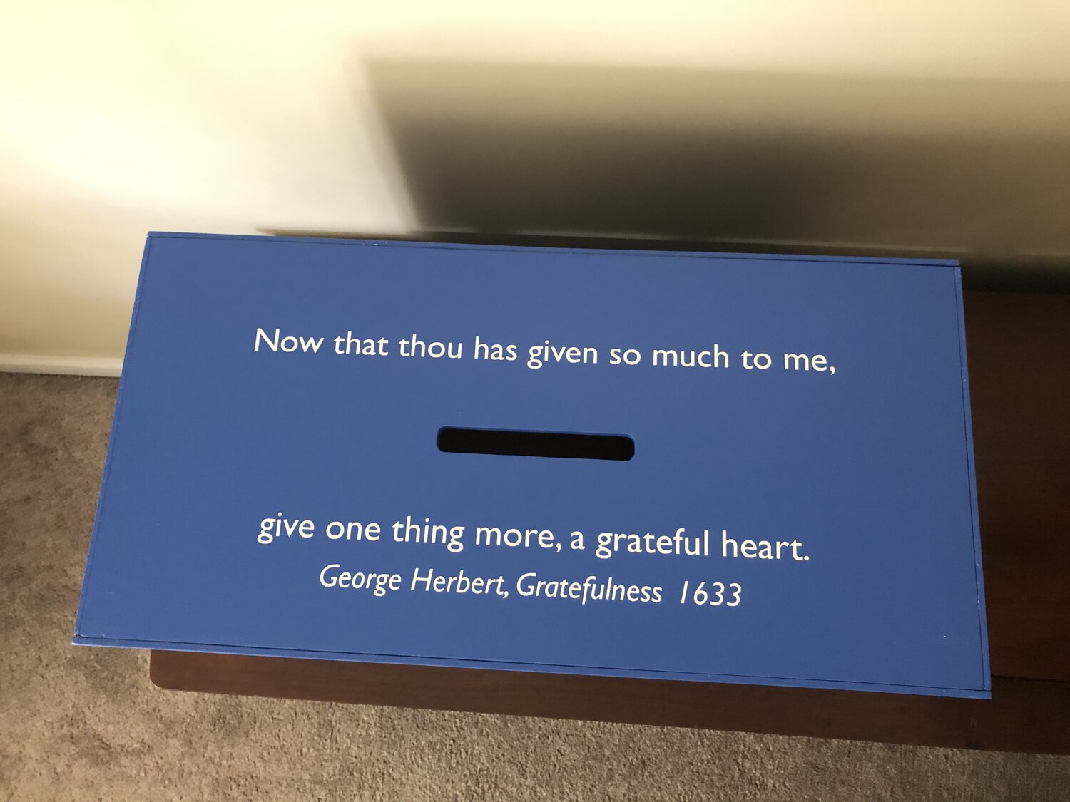 Giant UTO Blue Boxes for Sale! – The Episcopal Church