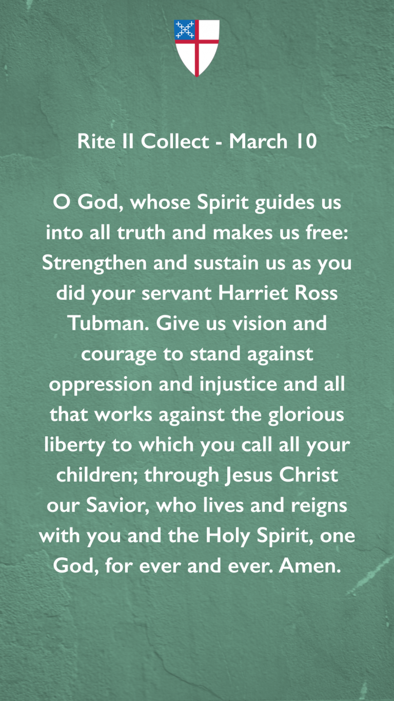 Harriet Ross Tubman, Social Reformer, 1913 – The Episcopal Church