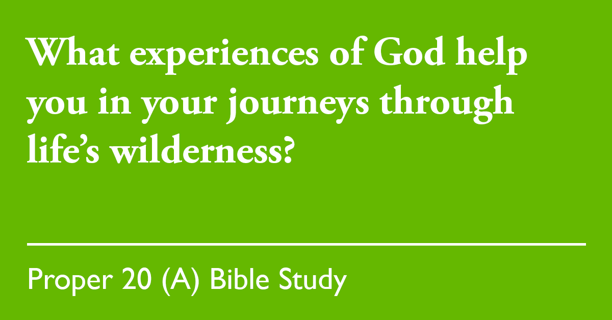 Bible Study: Proper 20 (A) – 2023 – The Episcopal Church