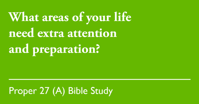 Bible Study: Proper 27 (A) – 2023 – The Episcopal Church