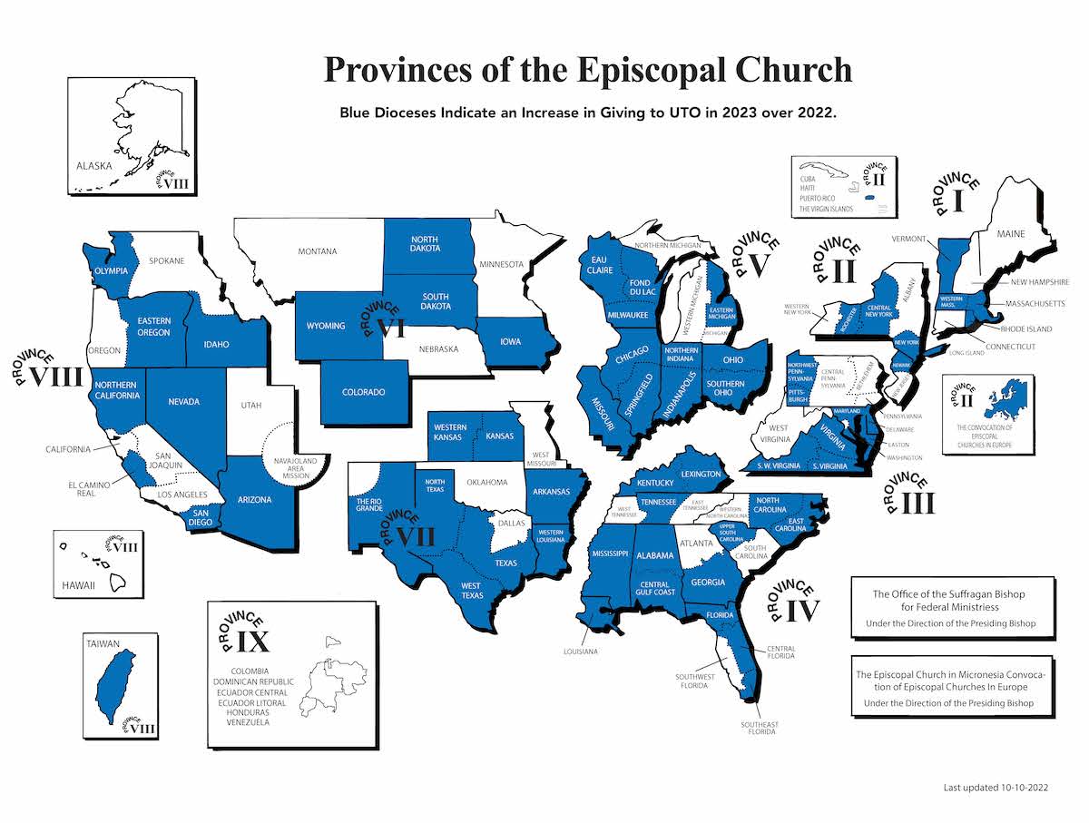 2023 Ingathering Total – The Episcopal Church