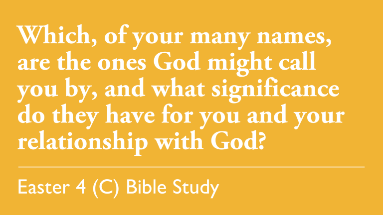 Bible Study: Easter 4 (C) – May 11, 2025 – The Episcopal Church