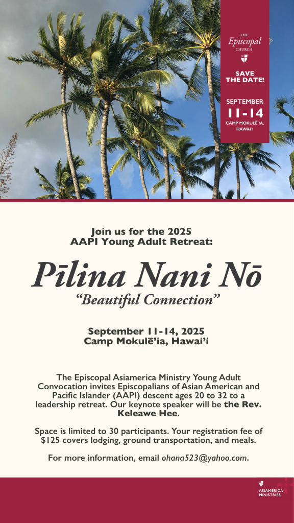 AAPI Young Adult Retreat – The Episcopal Church
